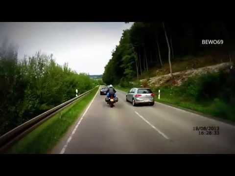 No action at all, only BMW VS hairdresser Porsche