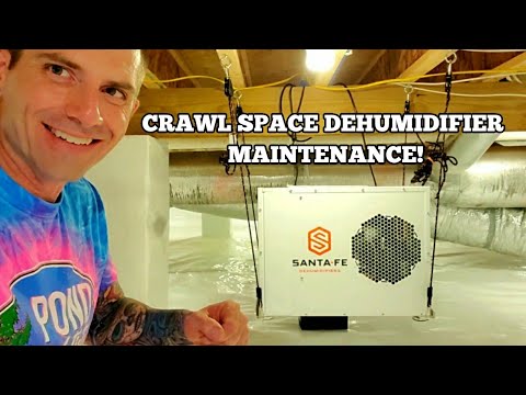 Santa Fe Advance 2 | Best Crawl Space Dehumidifier | How To Service