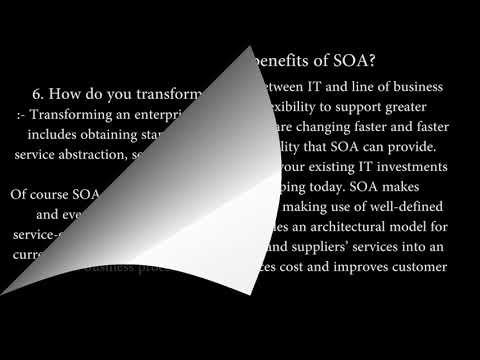 SOA Interview Questions And Answers