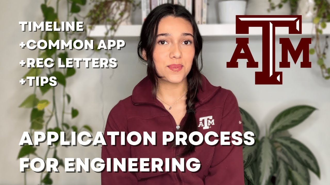 Texas A&M Engineering Application Process
