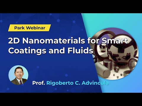 Nanomaterials Webinar: 2D Nanomaterials for Smart Coatings and Fluids