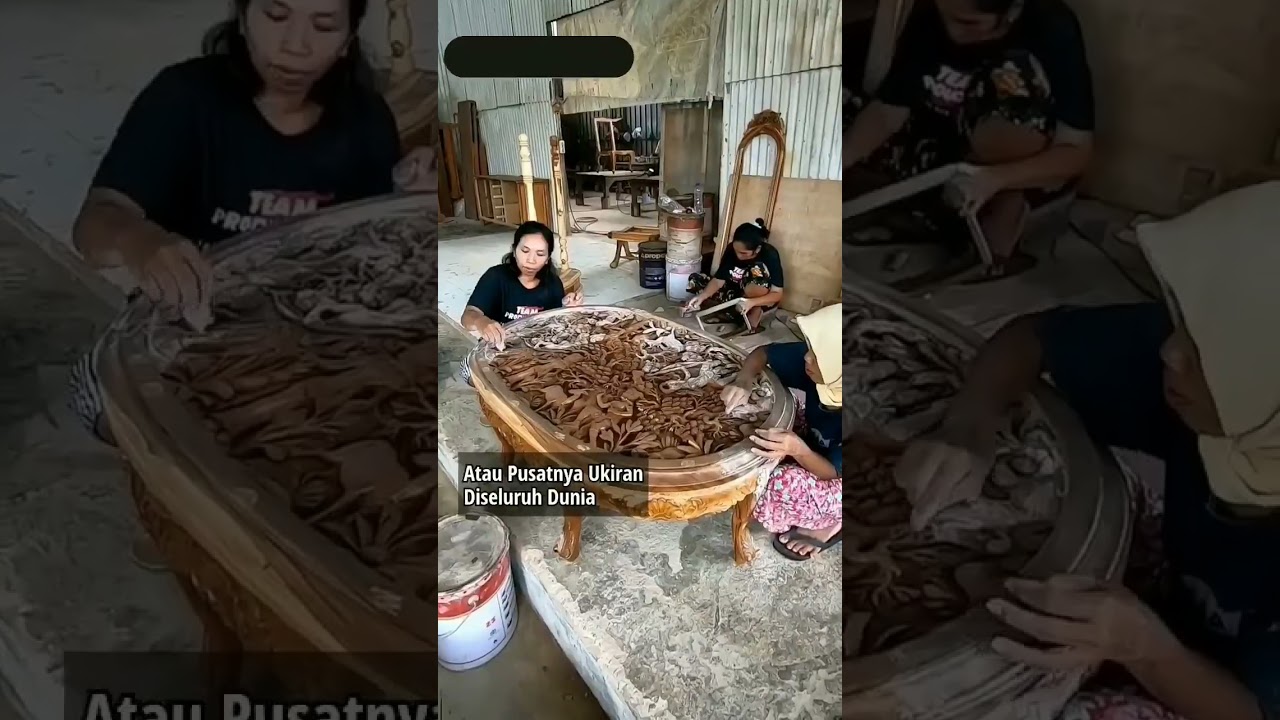 KALIAN TAHU GAK‼️Kalau Kualitas Ukiran Jepara Itu Sudah Tidak Diragukan Lagi 😱 #mebel #mebeljepara