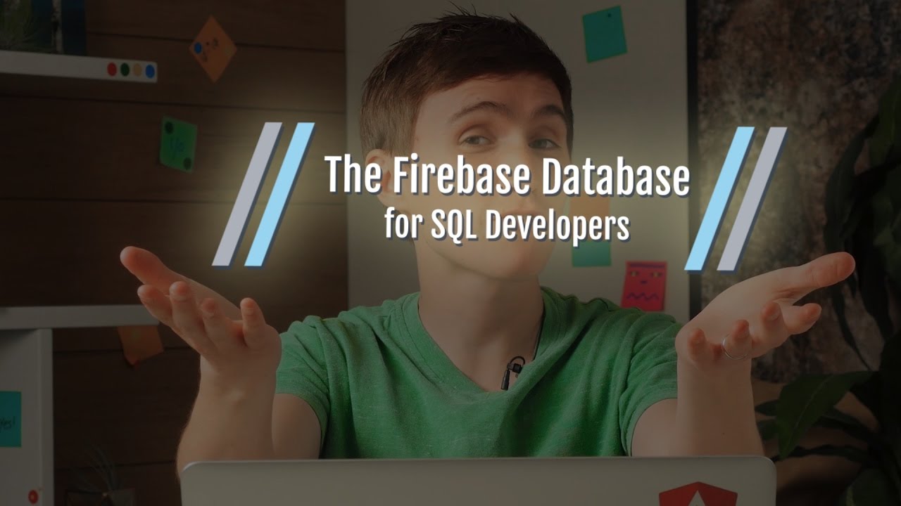 Introducing the Firebase Database for SQL Developers series
