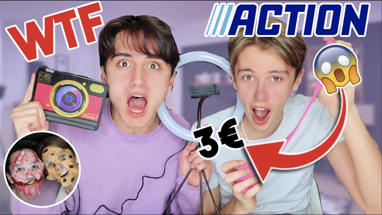 ON TESTE DES PRODUITS WTF DE CHEZ ACTION (VERSION EXTRÊME)