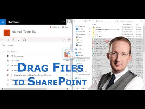 Drag Multiple Files to SharePoint