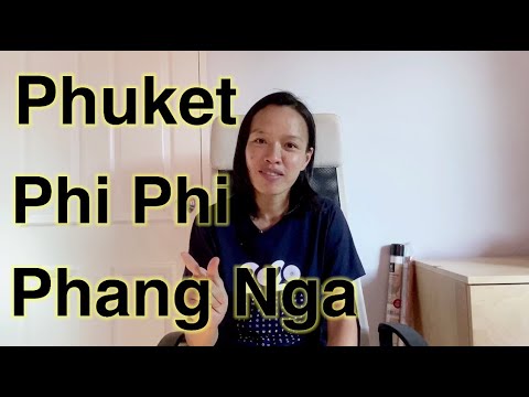 How to pronounce Phuket, Phi Phi, Phang Nga with easy compare to English sound