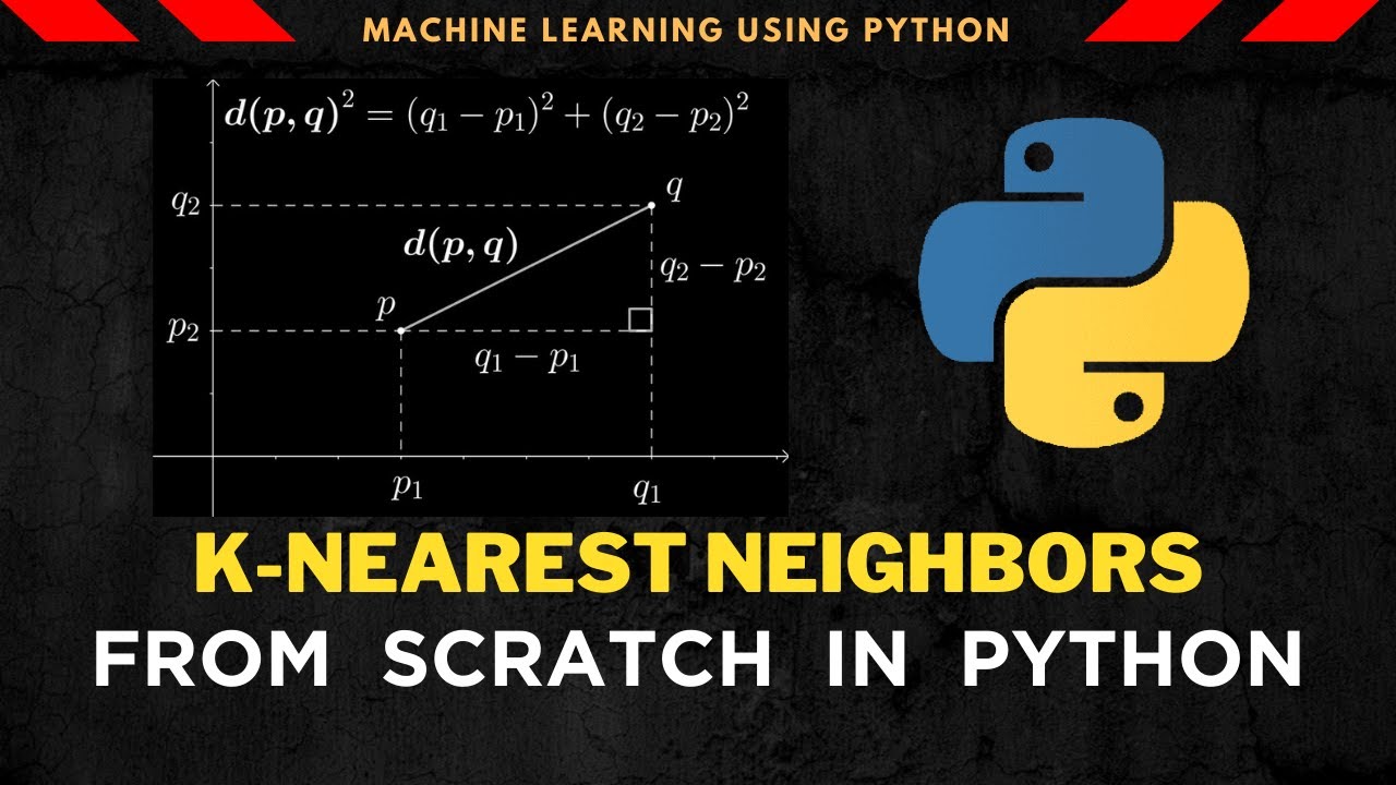 KNN (K Nearest Neighbors) in Python - Machine Learning From Scratch 01 -Python Tutorial #python #ai