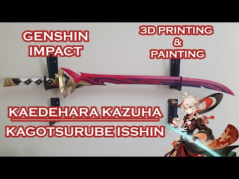 🗡️ Kazuha's Cursed Blade -- Genshin Impact -- Kagotsurube Isshin ...