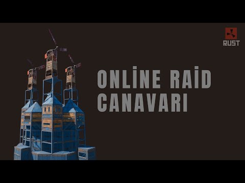 Rust'ta Bu Base'i Online Raidlemek İmkansız! | Down Peek Canavarı | 2025