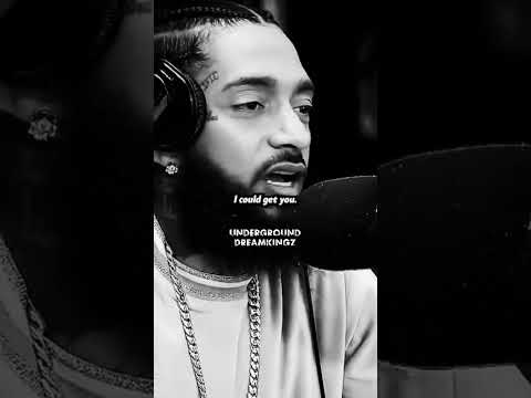 Stop wasting time and go get you a bag - Nipsey Hussle 💎 #ytshorts #realtalk #nipseyhussle #quotes