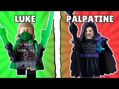 I Transformed Star Wars into LEGO Fantasy Minifigures!