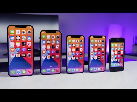 iPhone 12 Mini Size Comparison! + GIVEAWAY!