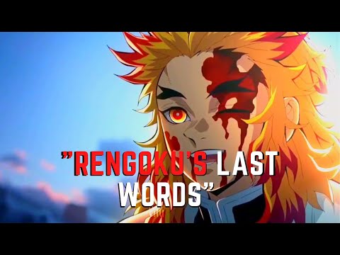 Set your heart ablaze | Rengoku speech