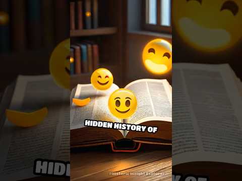 The Hidden History of Emojis and Emoticons🔥🥴🤯😱 #history #historyfacts #emoji #shorts #viral