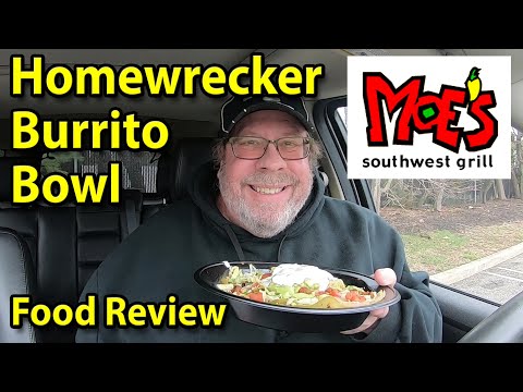 MOE'S® SOUTHWEST GRILL | HOMEWRECKER BURRITO BOWL | Taste Test & Review | JKMCraveTV