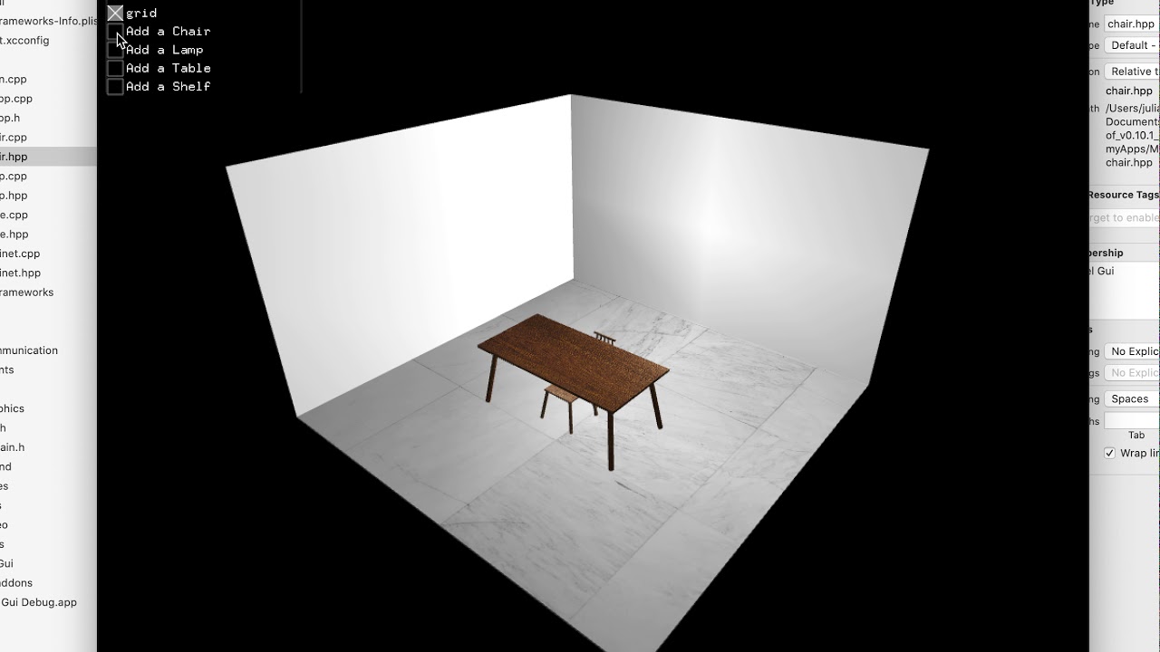 Openframeworks - Virtual Designer