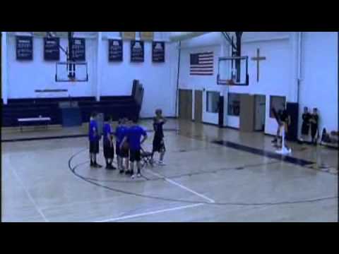 Basketball Drills - Chair Shooting Drill