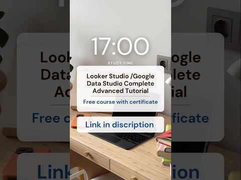 Free Looker Studio course online 2025 #google #free #freecourse #2025