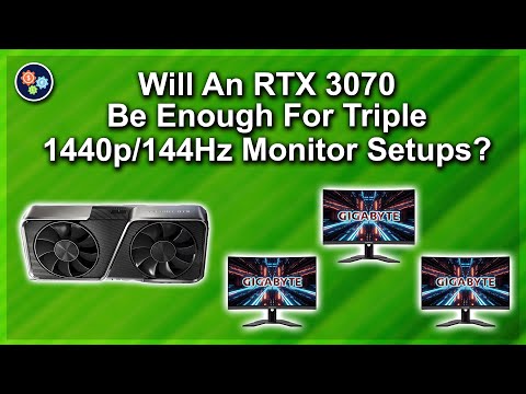 RTX 3070 Enough for Triple 1440p 144Hz Monitor Setups?