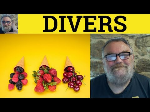 🔵 Divers Meaning - Divers Examples - Divers Definition - Formal English - Divers