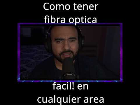 Como obtener fibra optica en cualquier area de mexico!