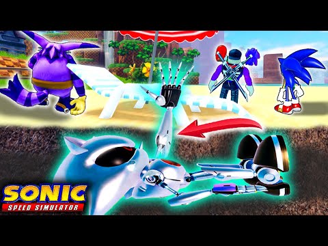 *FINALLY* CHROME METAL SONIC FOUND!...BUT THERES MORE (SONIC SPEED SIMULATOR)