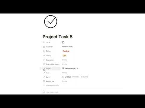 Notion Quick Shots: Custom Database Property Icons