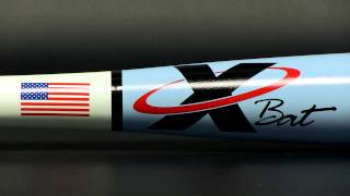 X Maple Wood Slow Pitch Softball Bat: SB73 White/Carolina Blue ...