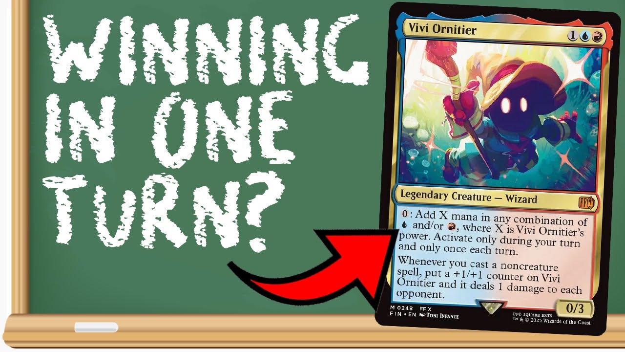 Vivi Ornitier is a BROKEN COMBO COMMANDER 🛠 Final Fantasy x MTG #edh