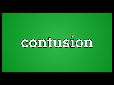 Contusion Meaning