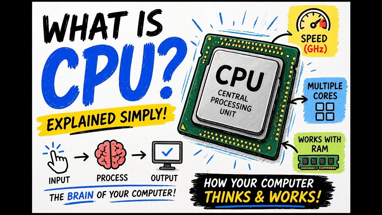 CPU Explained Simply | How Your Computer Thinks