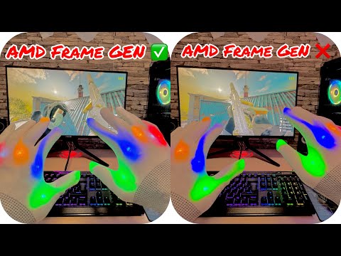 POV: Warzone 4 + AMD Frame Generation ON vs OFF FPS Comparison+GTX 1080 TI