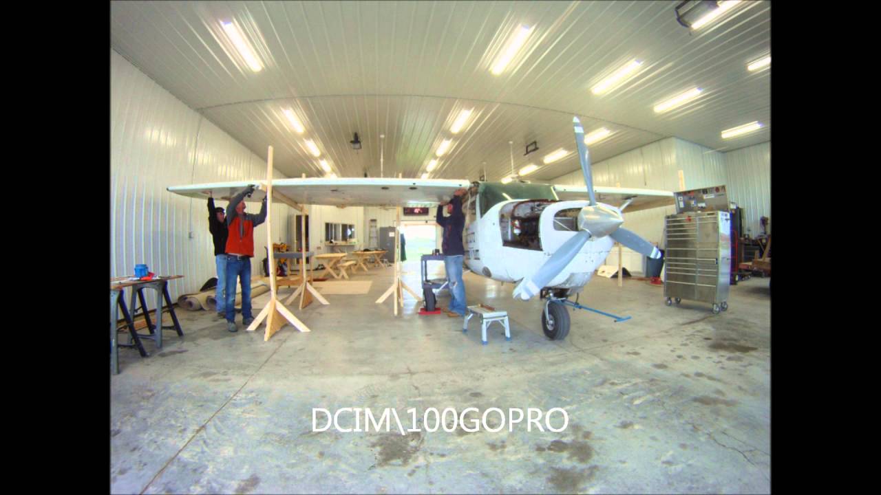 173 wing removal Cessna 206 Stationair
