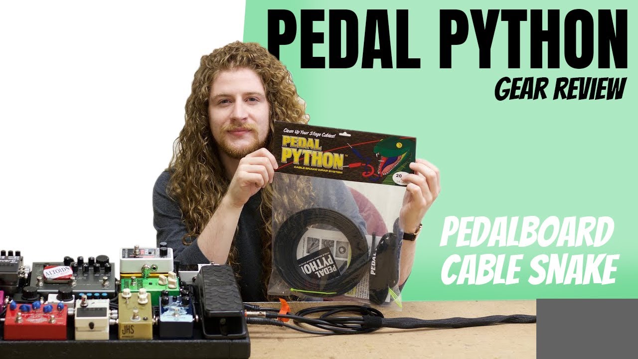 Gear Review Pedal Python: Pedalboard Snake