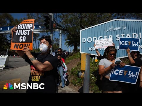 'Not what we’re about': Dodger Stadium becomes flashpoint in immigration crackdown