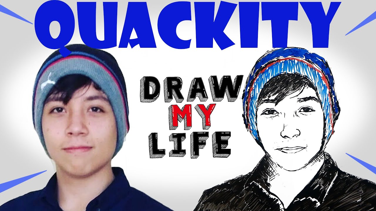 Quackity : Draw My Life