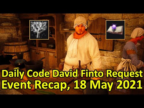 Daily Code David Finto Request, Free Kama Bless & Old Moon Secret Book (Event Recap 18 May 2021)