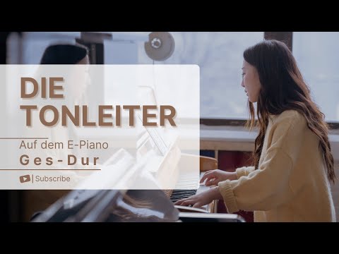 Ges-Dur Tonleiter Klavier (Piano)