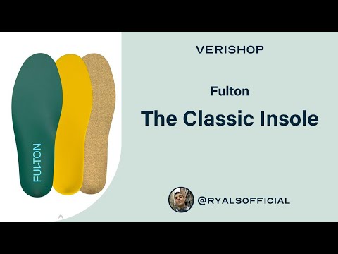 Fulton The Classic Insole Review