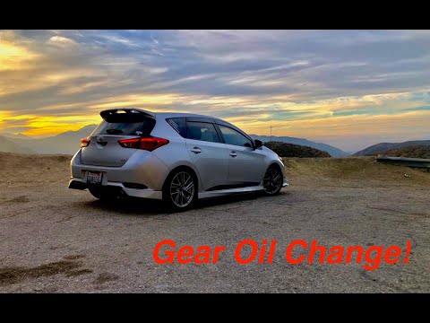 How To Change The Gear Oil 2014-19 Toyota Corolla/Corolla iM 6-Speed Manual Transmission