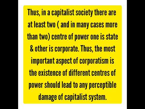 Corporatism Defined