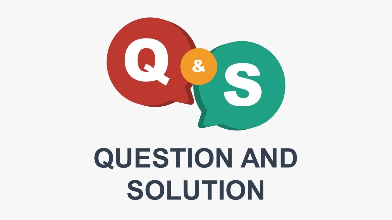 Question and Solution Animated PPT Slides