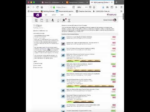 ISTE Certification-AEA Learning Online System