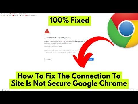 How To Fix The Connection To Site Is Not Secure Google Chrome | Reviewsed