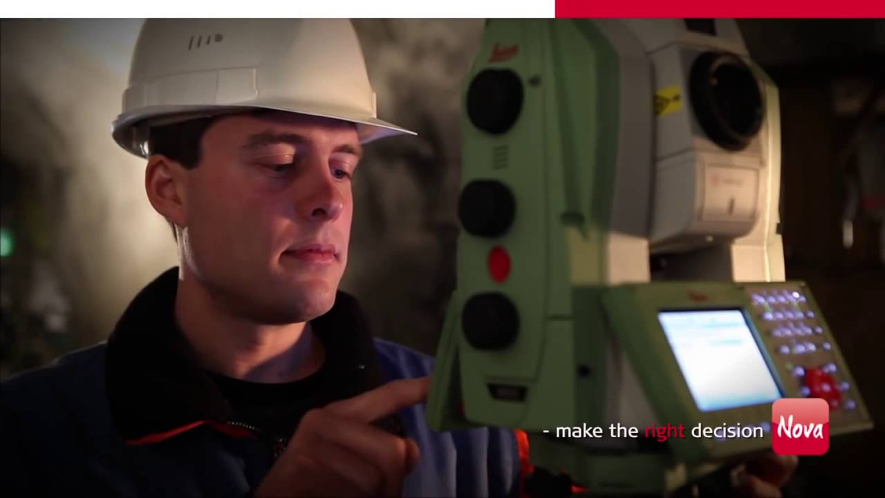 7 Leica Nova Tunneling Application   GEOTOP
