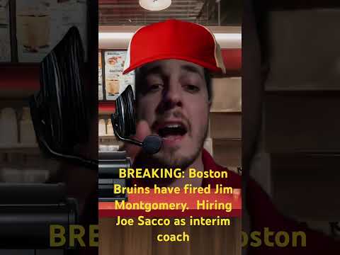 BREAKING: Boston Bruins have fired Jim Montgomery. Hiring Joe Sacco as interim coach
