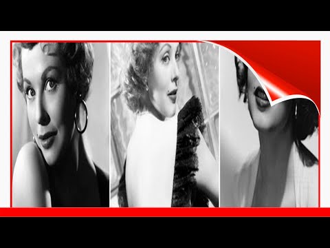 40 Superbes Photos En Noir Et Blanc D'Arlene Dahl Entre La Fin Des Annes 1940 Et 1950 !