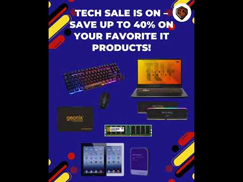 Tech Sale is On – Save Up to 40% on Your Favorite IT Products! | Limited Time Offer