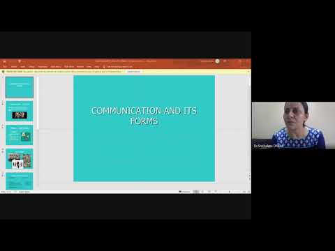 HSM101English Communication and Public Speaking Skills I Lecture no.11 - Dr.Snehalata Dhaka