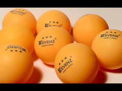 A Review of the Kevenz Table Tennis Balls (Amazon.com)